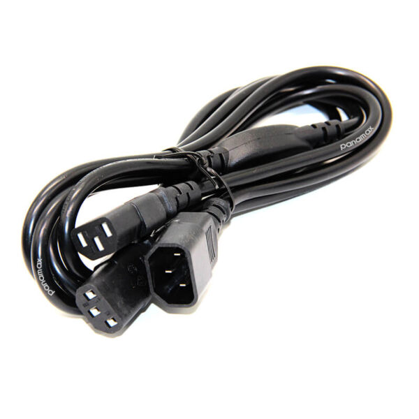 PANAMAX 1.8M 1EC MALE - 2 X IEC FEMALE POWER CABLE = E2113 - Panamax
