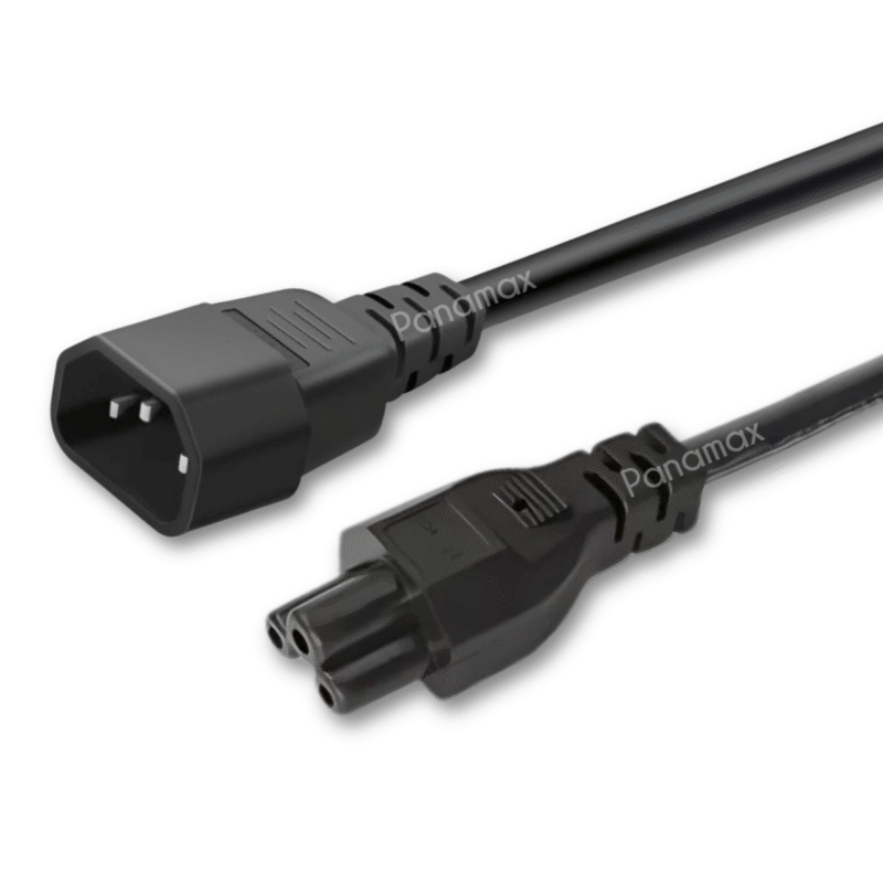 PANAMAX 30CM IEC C14 MALE TO NOTE C5 FEMALE POWER CABLE = E2114 - Panamax