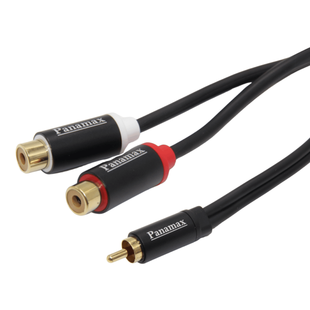 Panamax Premium Quality Audio Cable Gold Plated Y Spiltter Subwoofer ...