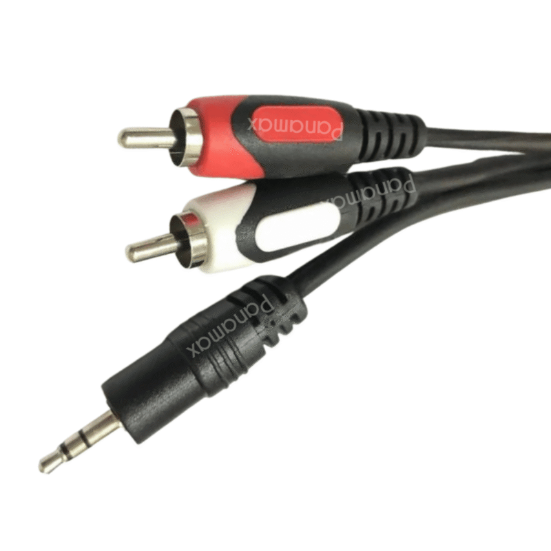 Panamax High Quality Audio Cable 3.5MM STEREO MALE - 2 RCA MALE CABLE ...